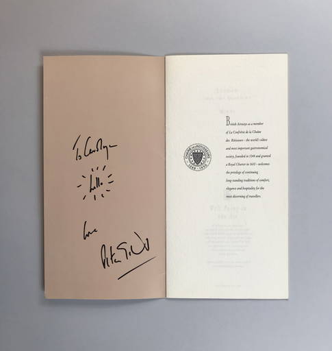 Peter Gabriel. Autograph