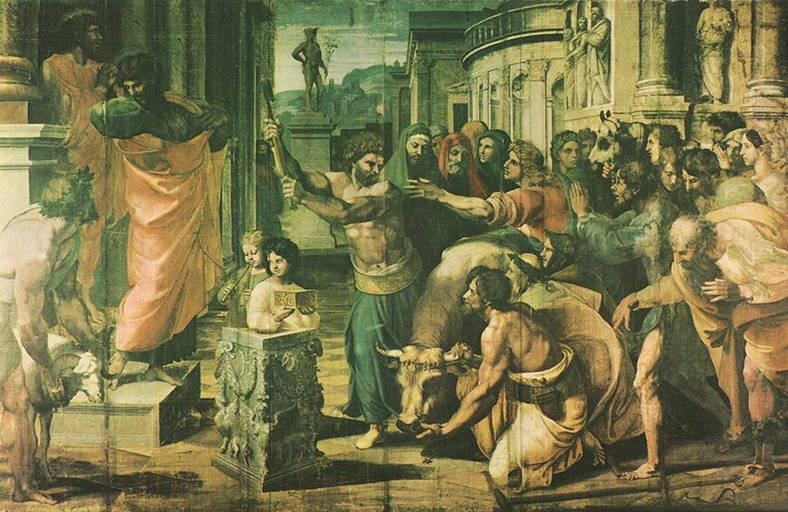 The Sacrifice At Lystra & Detail