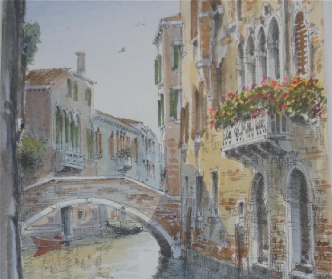 GIOVANNI BONAZZON WATERCOLOR VENICE
