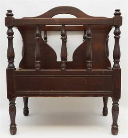 1940s Ferguson Bros Magazine Rack