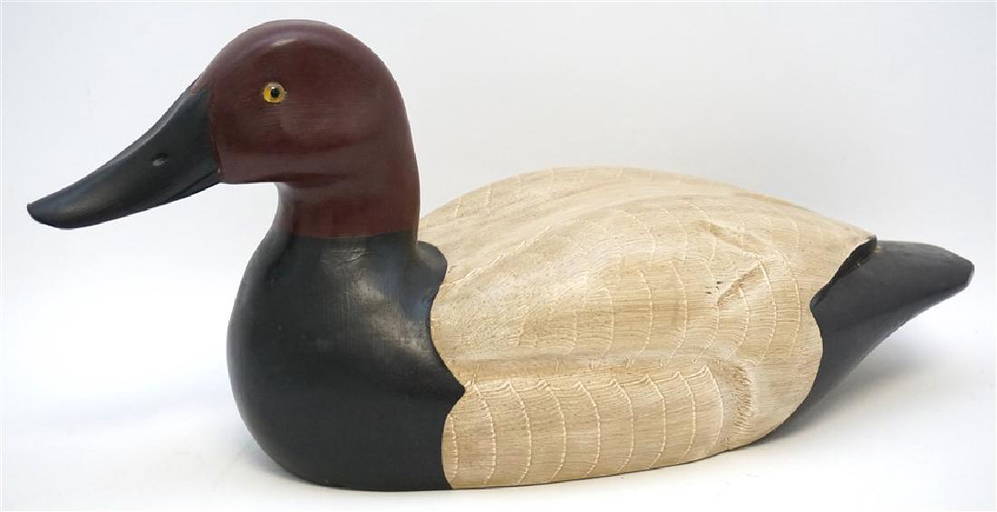 Gary Lowenthal Decoy Canvasback Drake