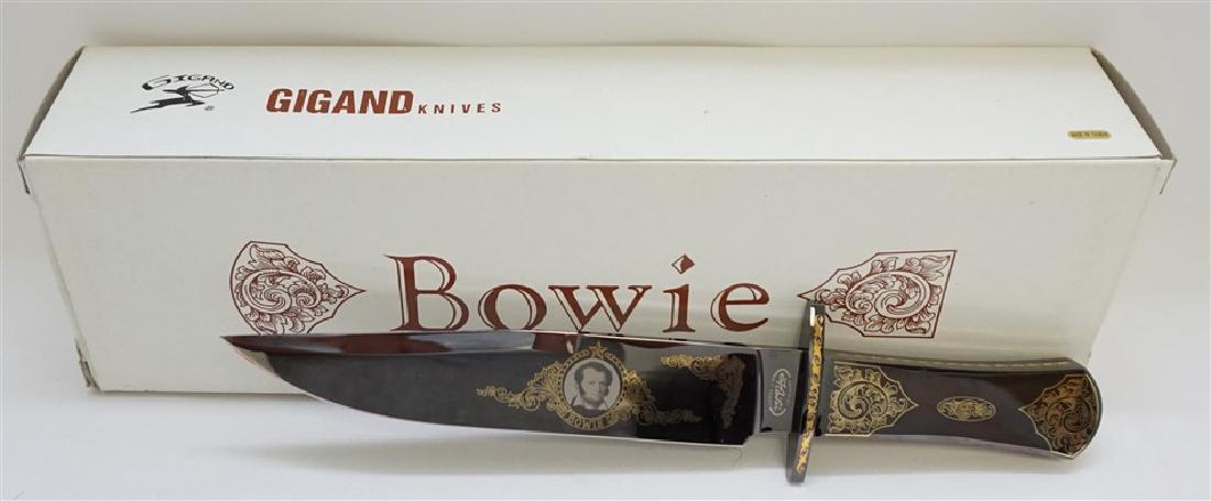 Commemorative Bowie Knife By Gigand