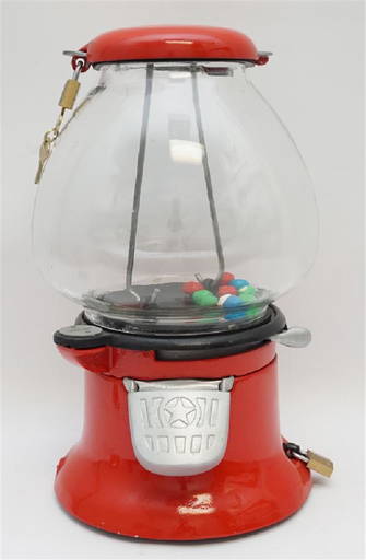 Columbus 1930s Penny Gumball Machine