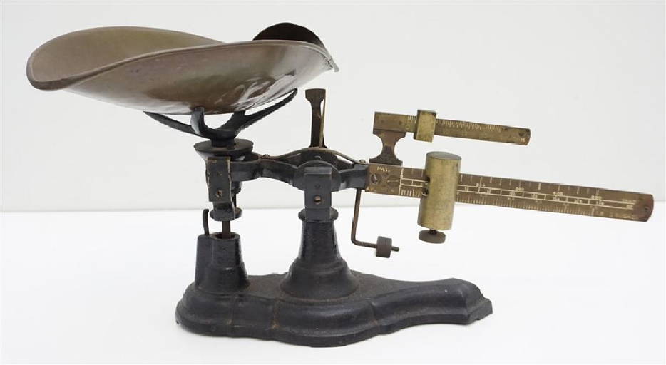 Antique Cast Iron Candy Scale