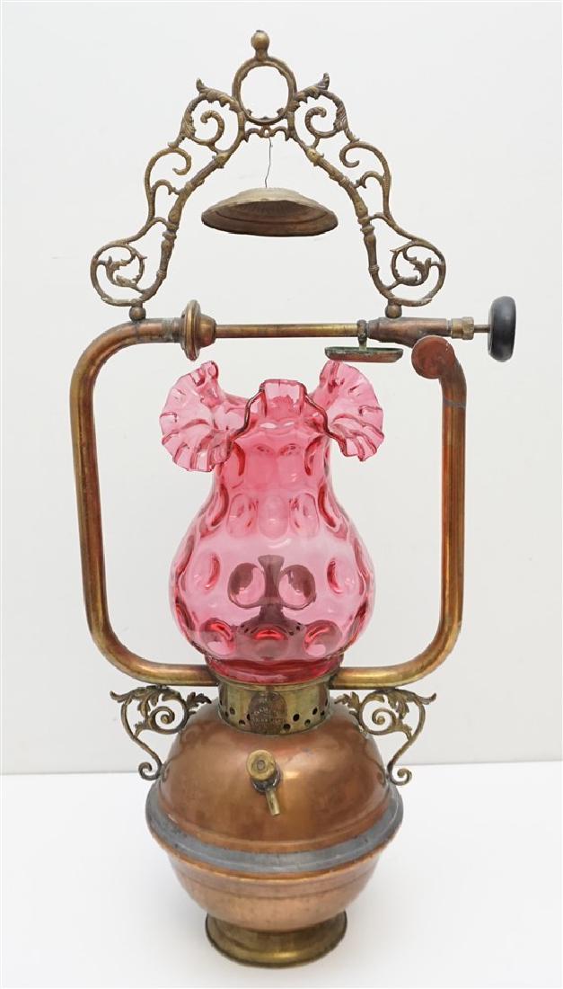 RARE CHICAGO NULITE GAS ARC LAMP