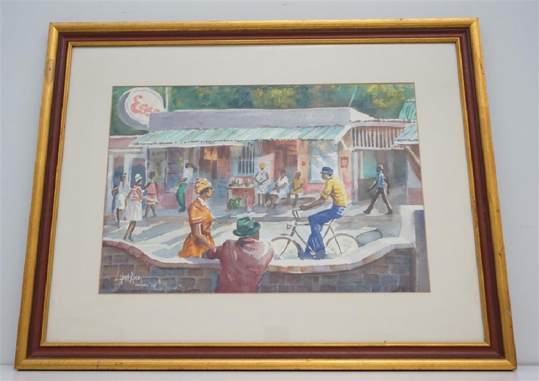 Herbie Rose (1930 2017) Watercolor