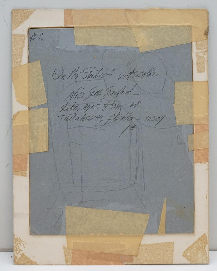 ALICE SCOTT (1925-2005) WATERCOLOR