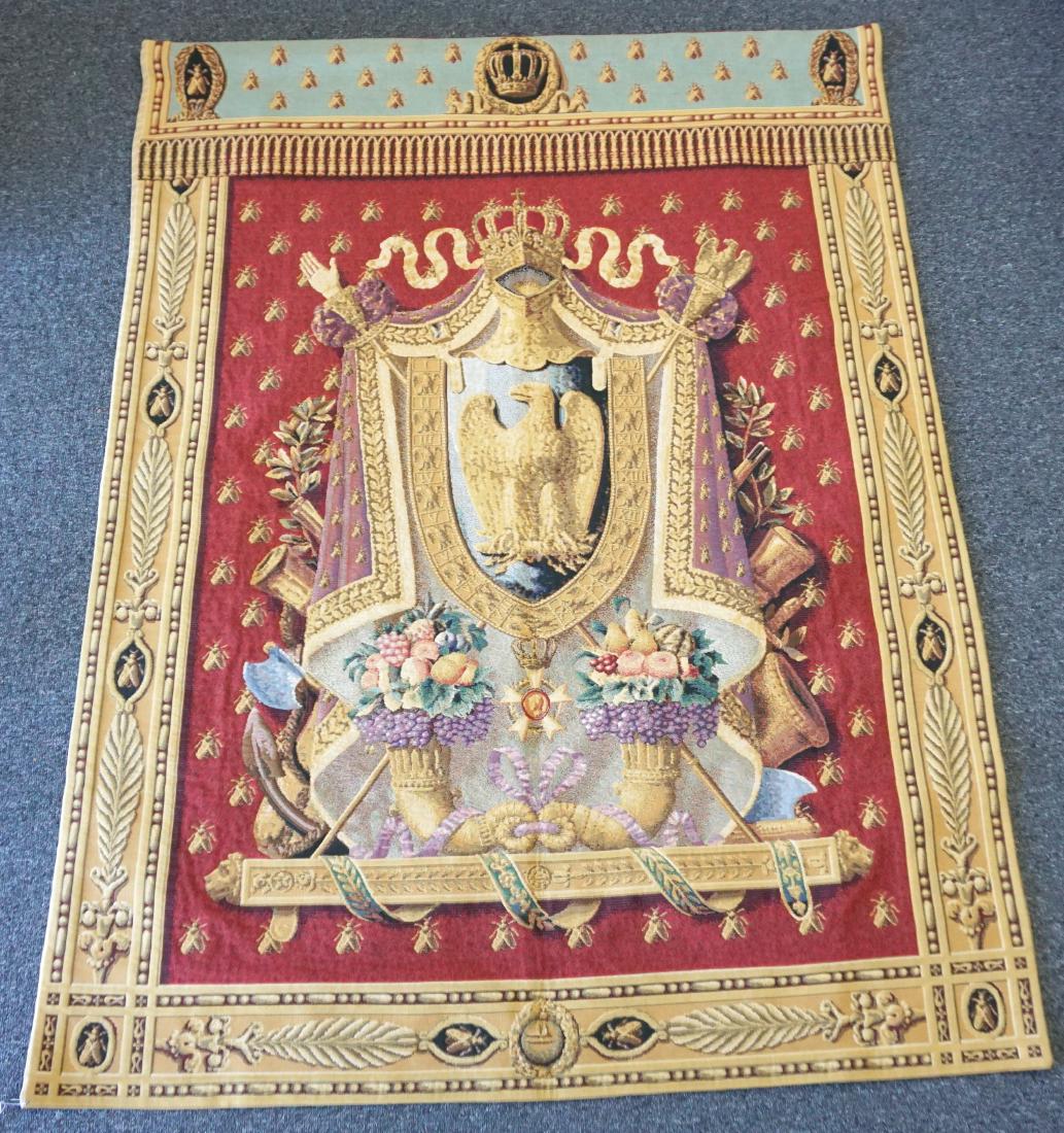 NAPOLEON COAT OF ARMS TAPESTRY