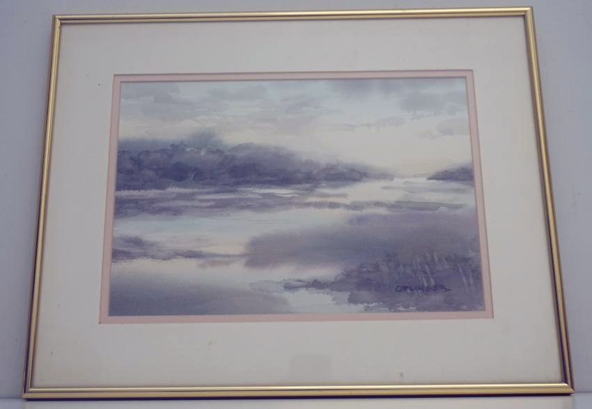 Bill Oplinger Original Watercolor Lowcountry