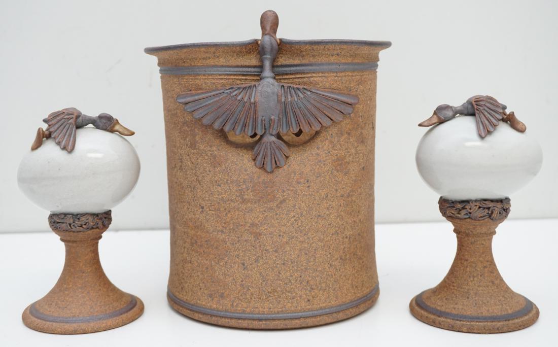3 PC ROGER L DAVIS AVIATOR POTTERY - Jun 30, 2019 | Charleston Estate ...