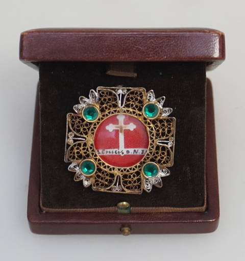 True Cross Relic Crucis D.n.j.c. Wax Seal