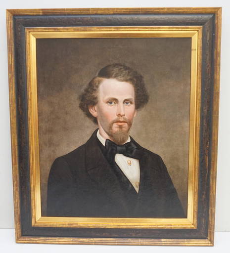 1859 Jerome D Fielding Gentlemans Portrait