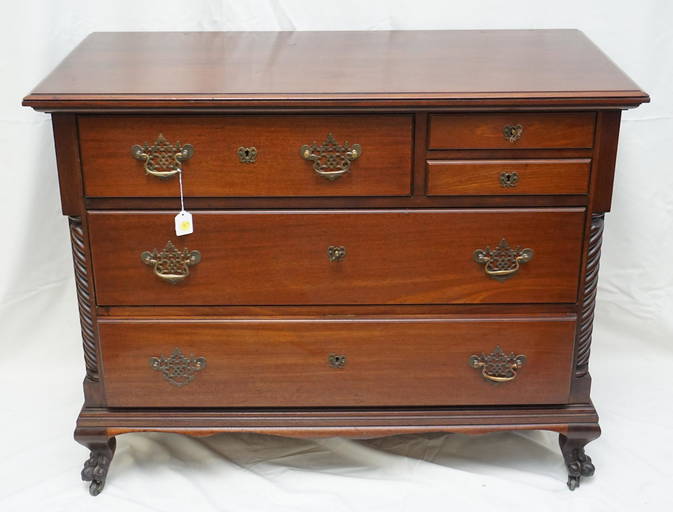 Antique Chippendale Chest Boston