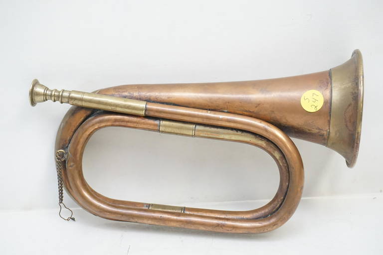Antique Copper & Brass Bugle