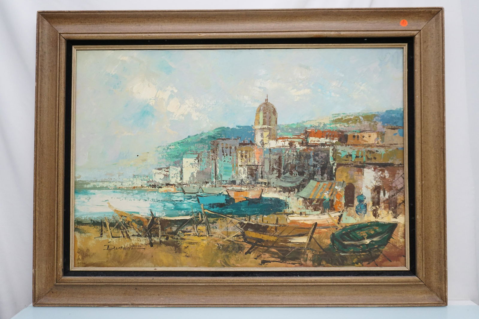 Large Pierre Dumont (1884 1936) Oil On Canvas