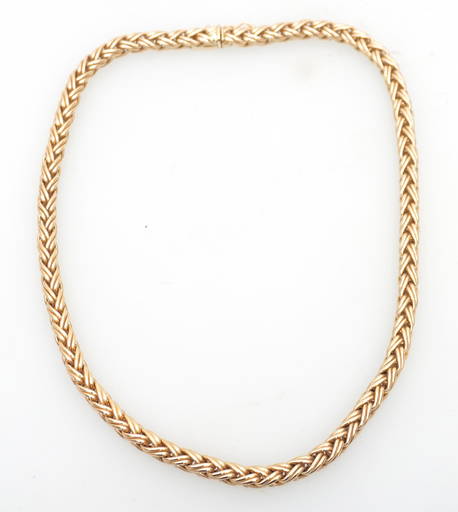 14KT GOLD DOUBLE WHEAT CHAIN NECKLACE (51.60 GRAMS) - Feb 27, 2022 ...