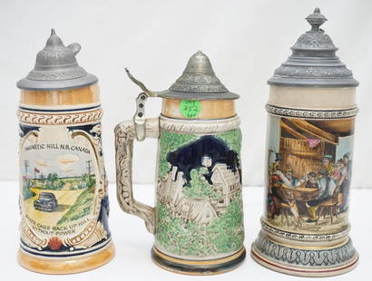 Avon Collectible Beer Steins