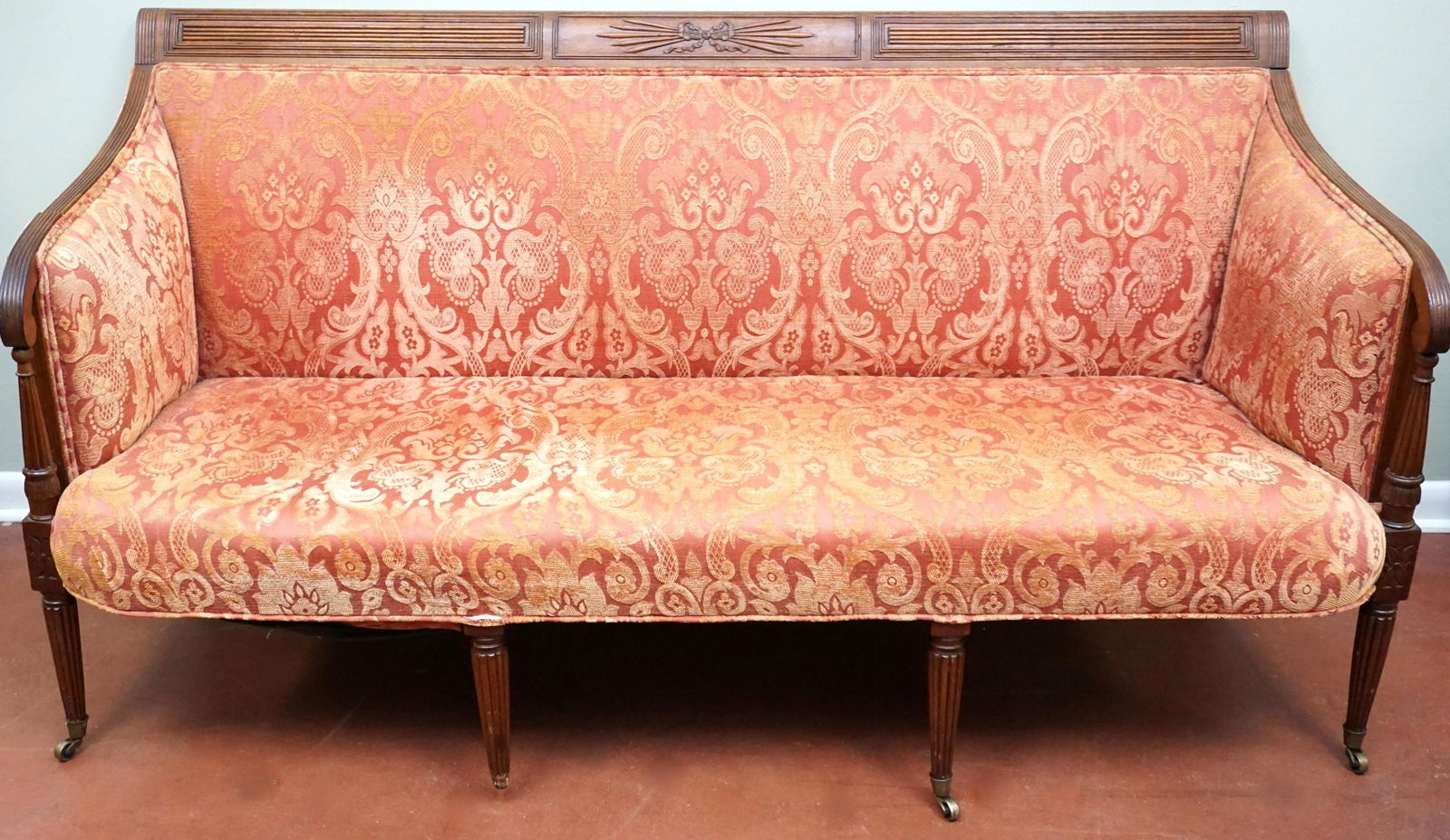 Antique American Federal Sheraton Sofa