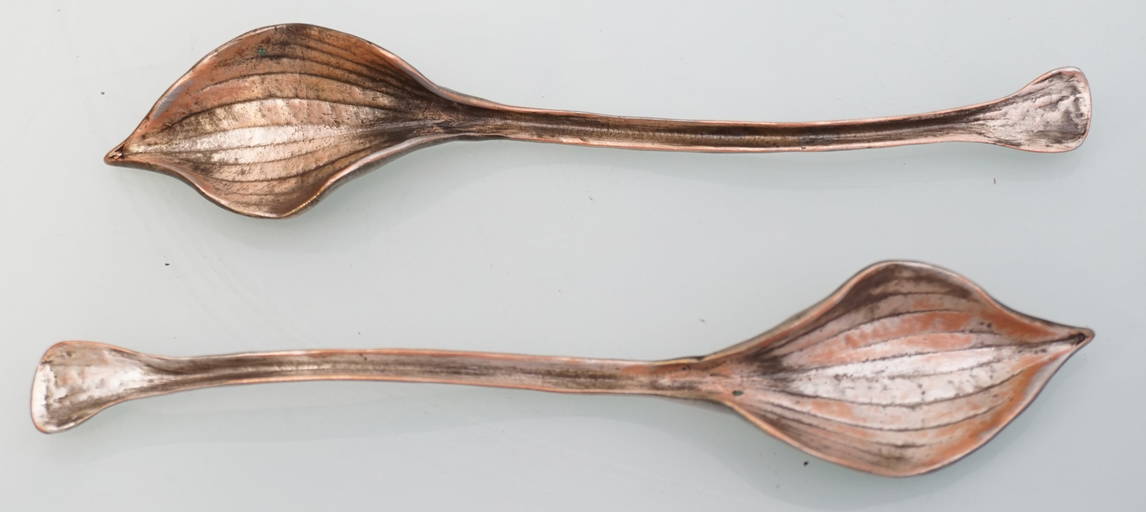 Michael Michaud Hosta Calla Lily Spoon Set