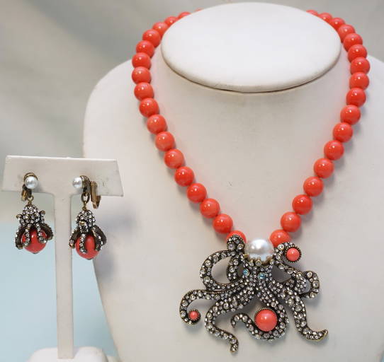 Heidi Daus Octopus Statement Demi Parure