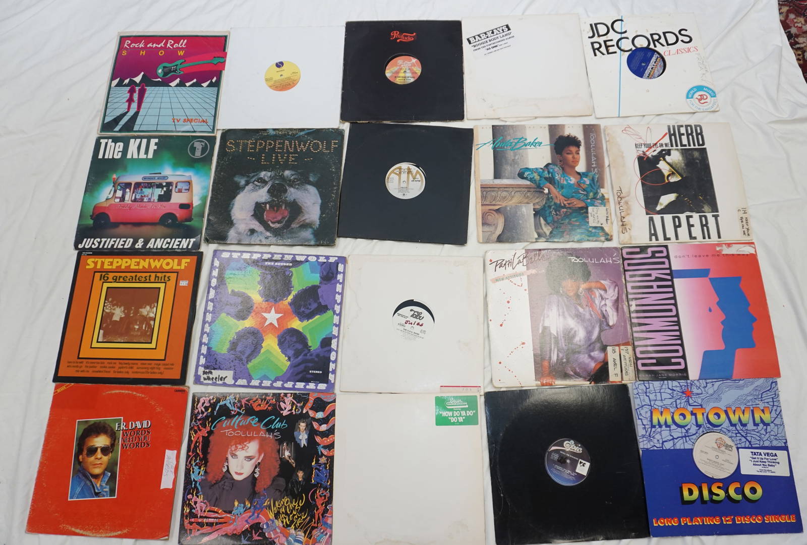 Iconic 70s And 80s Vinyl Records Auction