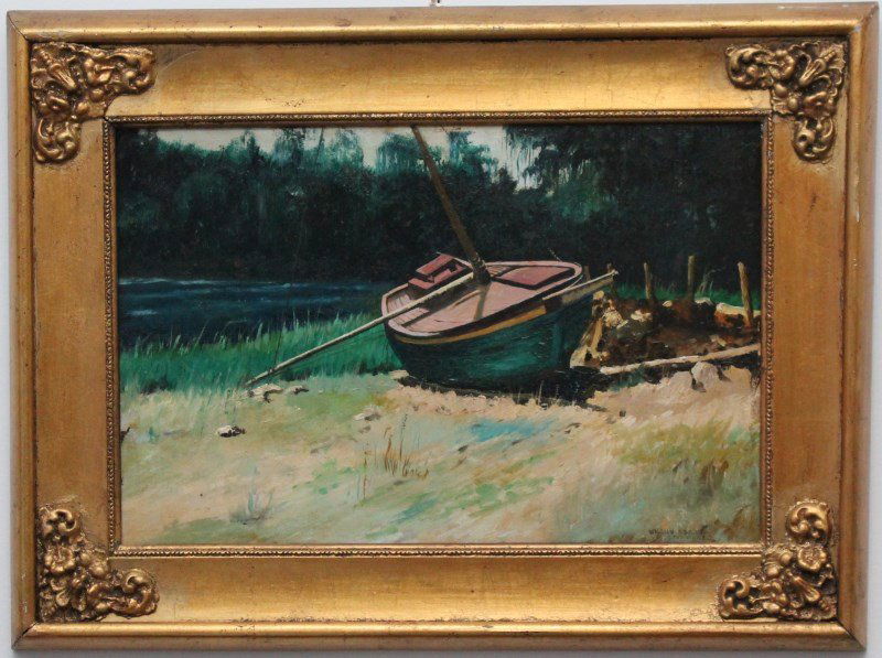 William Posey Silva (american 1859 1948) The Wando Oil