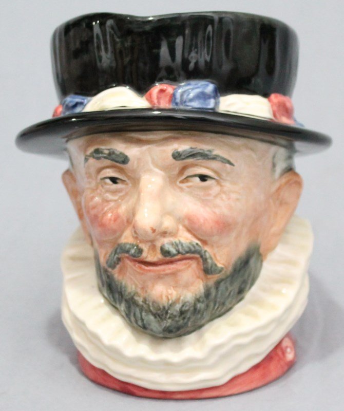 Large Royal Doulton "er" Beefeaters Character Toby Jug