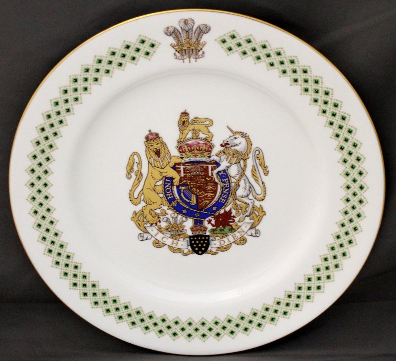 SPODE PRINCE CHARLES 1969 COMMERATIVE PLATE