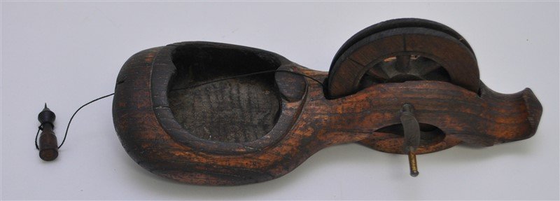 ANTIQUE 19th c. JAPANESE SUMITSUBO / CHALK LINE