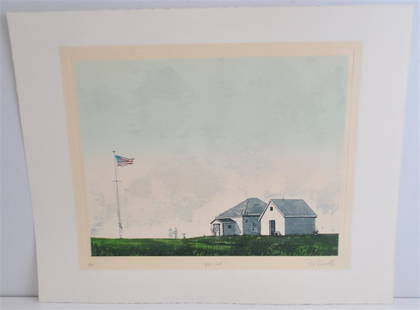 Roy (r.c.) Purcell (b 1936) American, Etching