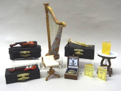 Dollhouse Musical Instruments