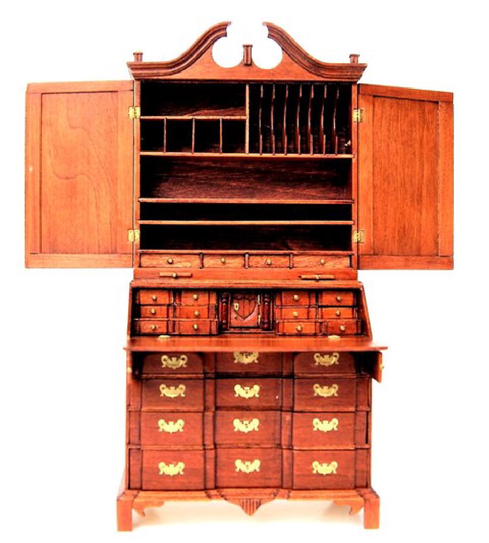 Drinkwater Block Front Secretary Desk