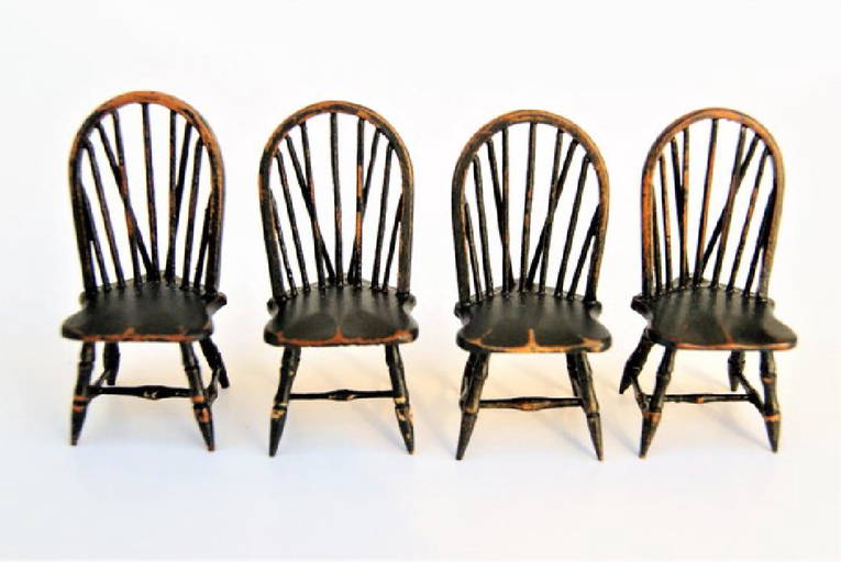 William Clinger & Renninger 1/2" Windsor Chairs For