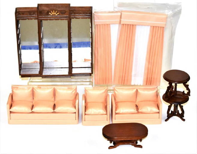 Pitty Pat Living Room Set & Others For Dollhouse