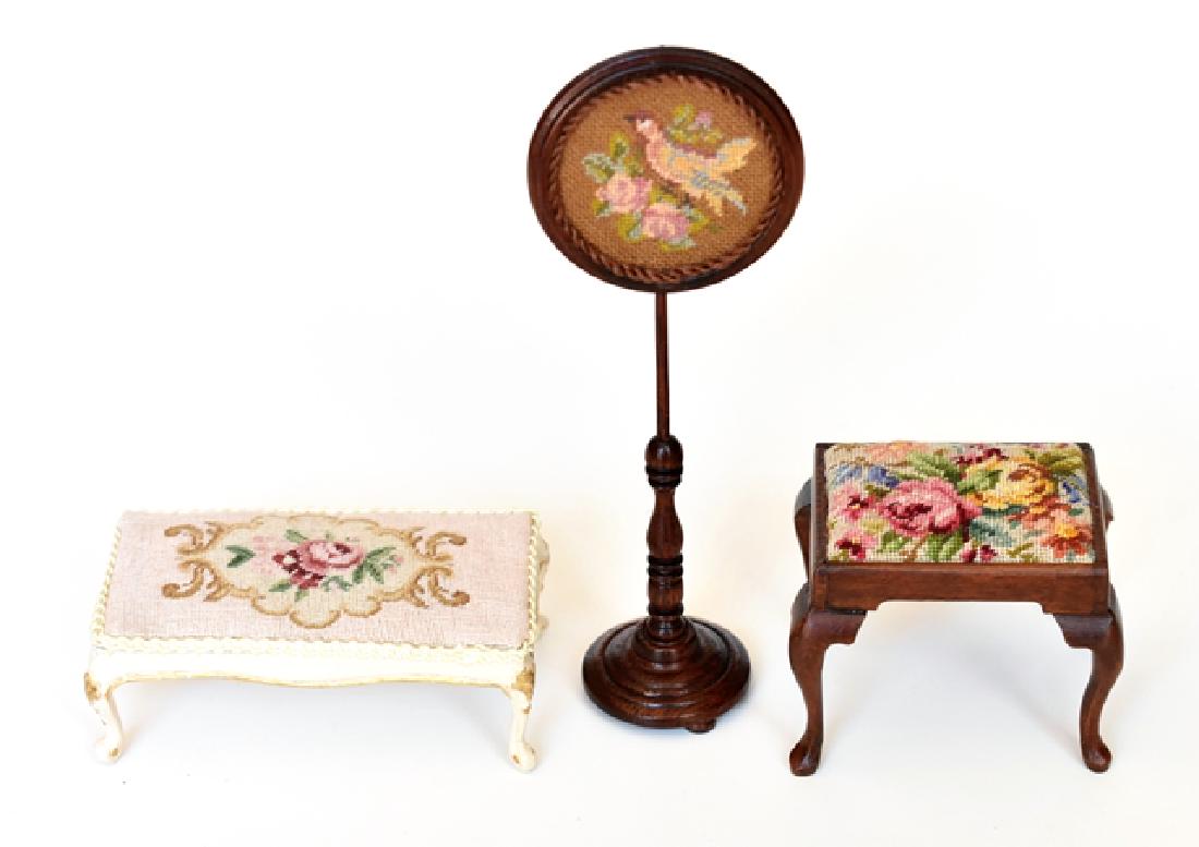 David Booth & Others Dollhouse Embroidered Miniatures