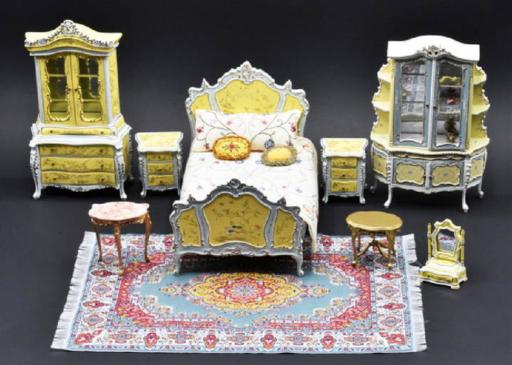 Bespaq Dollhouse Bedroom Furniture Miniatures