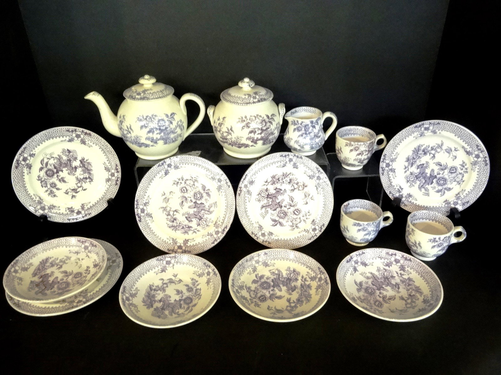 Antique Wileman Child's Tea Set - Sep 15, 2019 | Ron Rhoads Auctioneers ...