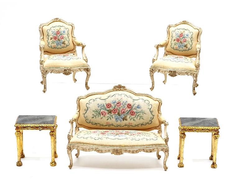 June Clinkscales Parlor Furniture Dollhouse Miniatures - Nov 02, 2019 ...