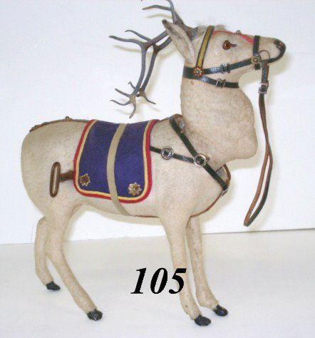 1105: Wind-up German Reindeer