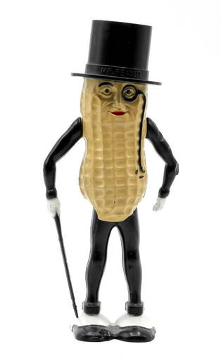 Mr. Peanut Wind Up Walking Toy