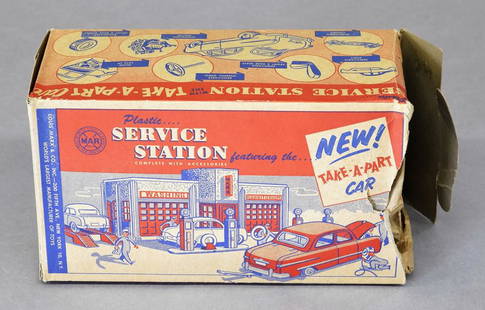 Marx, " The New Safety Car" Original Box