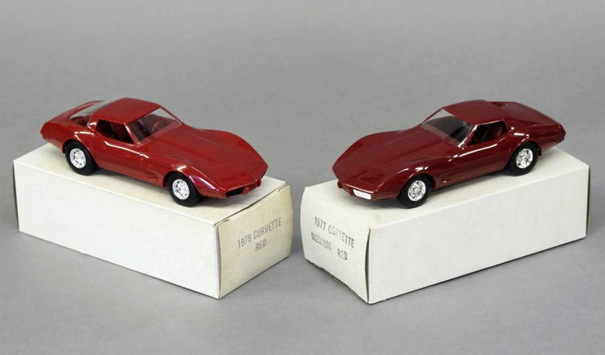 1977 & 1979 Corvette Promo Models O.b.