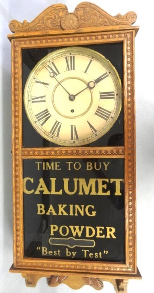 Calumet Baking Powder Clock - Apr 01, 2016 | Showtime Auction Services ...