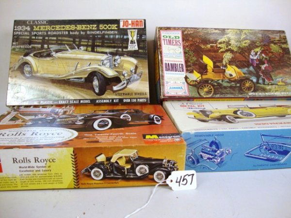 Vintage/Antique Model Car Kits