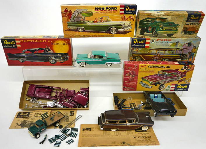 Vintage Revell Model Kits