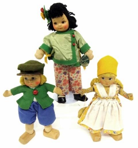 Three Georgene Dolls (#340) on Jun 27, 2021 | Ron Rhoads Auctioneers in PA