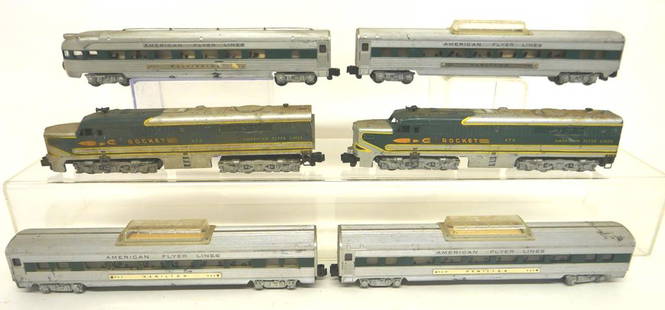 American Flyer 20144 Action Diesel Rocket Set