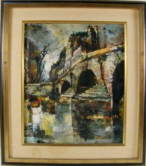 241: Oliver Foss, oil on canvas.