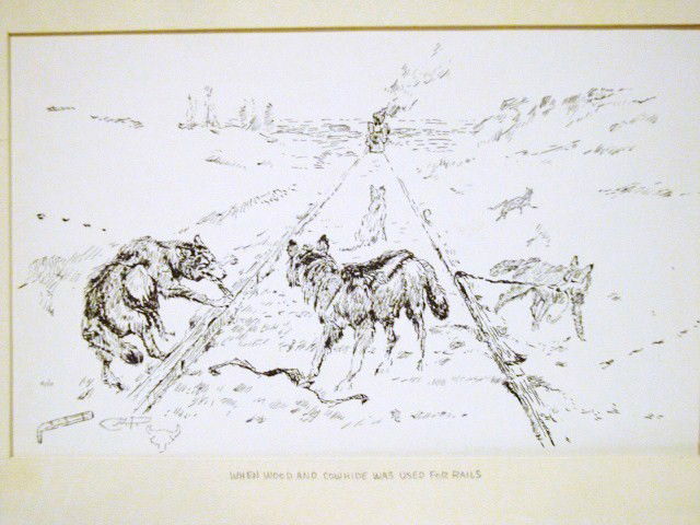 124: C.M.Russell Original Pen and Ink - Mar 20, 2011 | Ron Rhoads ...