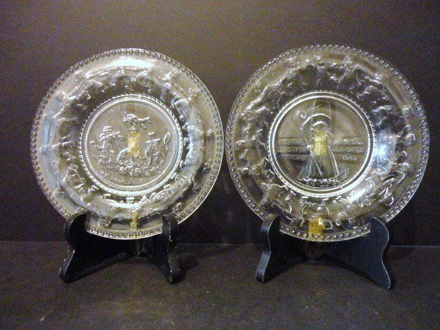 Two Child's Nursery Rhyme Plates